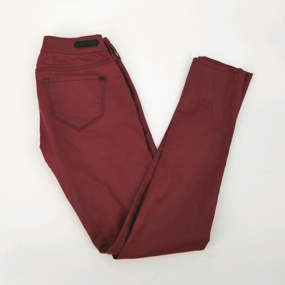 Mavi | Jeans | Mavi Burgundy Red Serena Coated Jeans 2632 | Poshmark